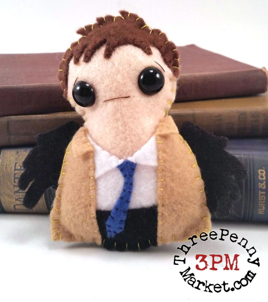 Castiel – Supernatural plushie (made to order) – Three Penny Market